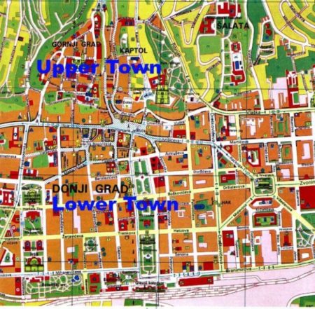 Zagreb Map to Easily Get Around Croatia's Capital (Includes Tram and ...