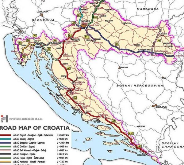 Map of Croatia (Updated 2025) - Croatia Wise